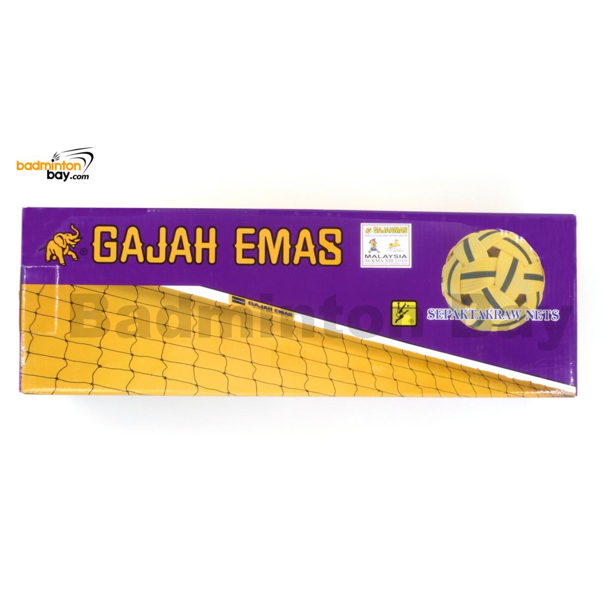 Gajah Emas Official Sepak Takraw Tournament Championship Net EN-18