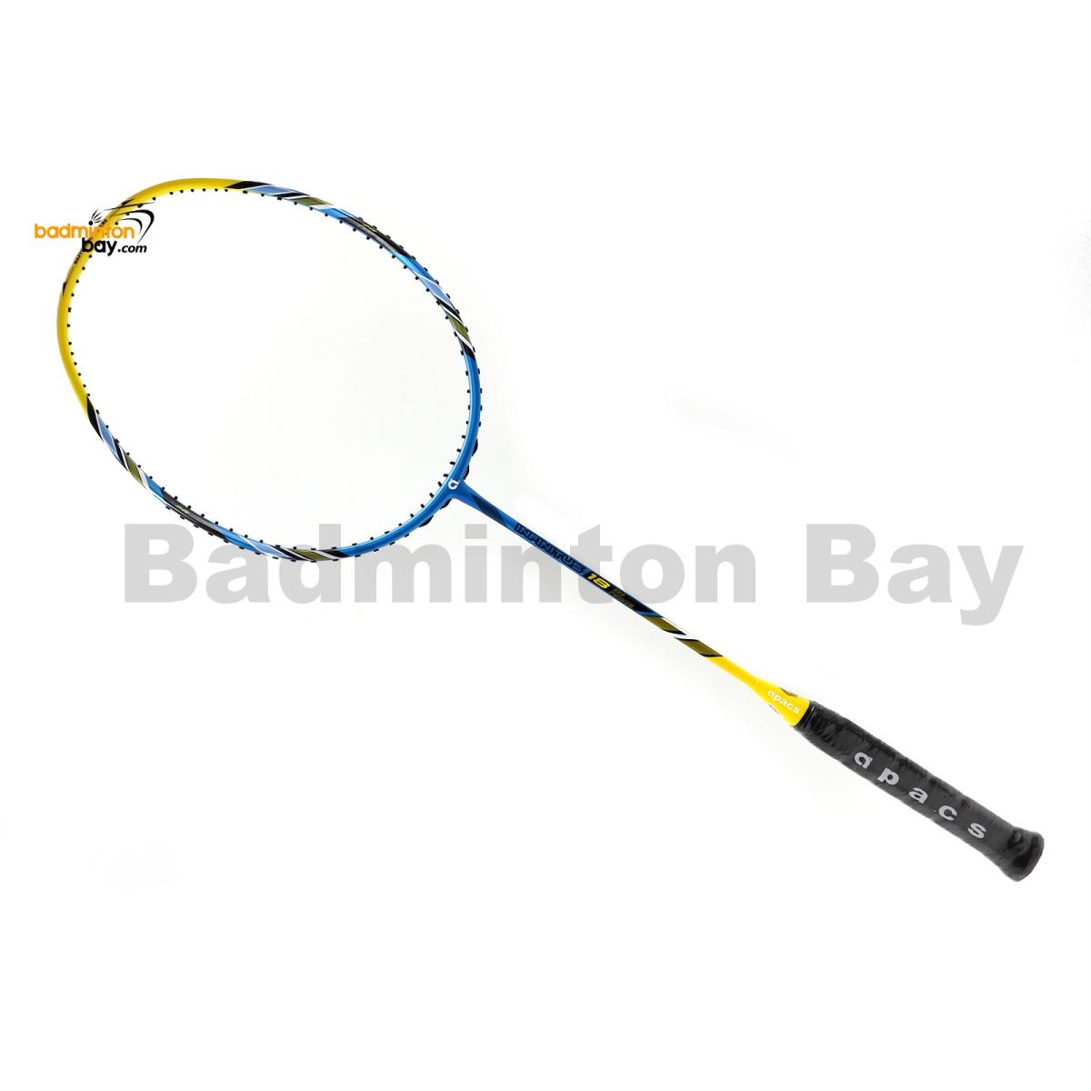 Apacs Infinitus 18 Blue Yellow Badminton Racket (4U)