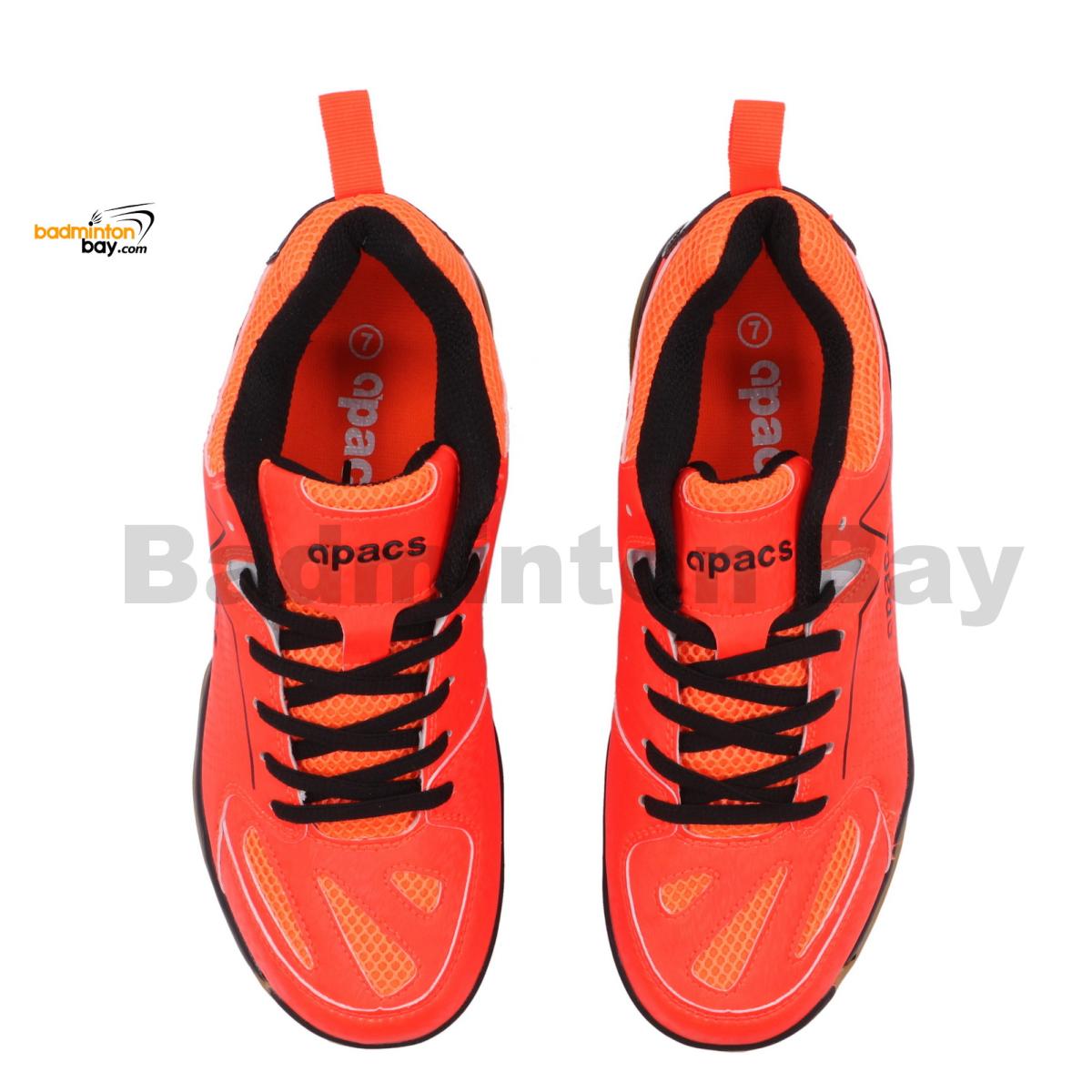 Apacs Cushion Power SP-602 Orange Badminton Shoes With Improved ...
