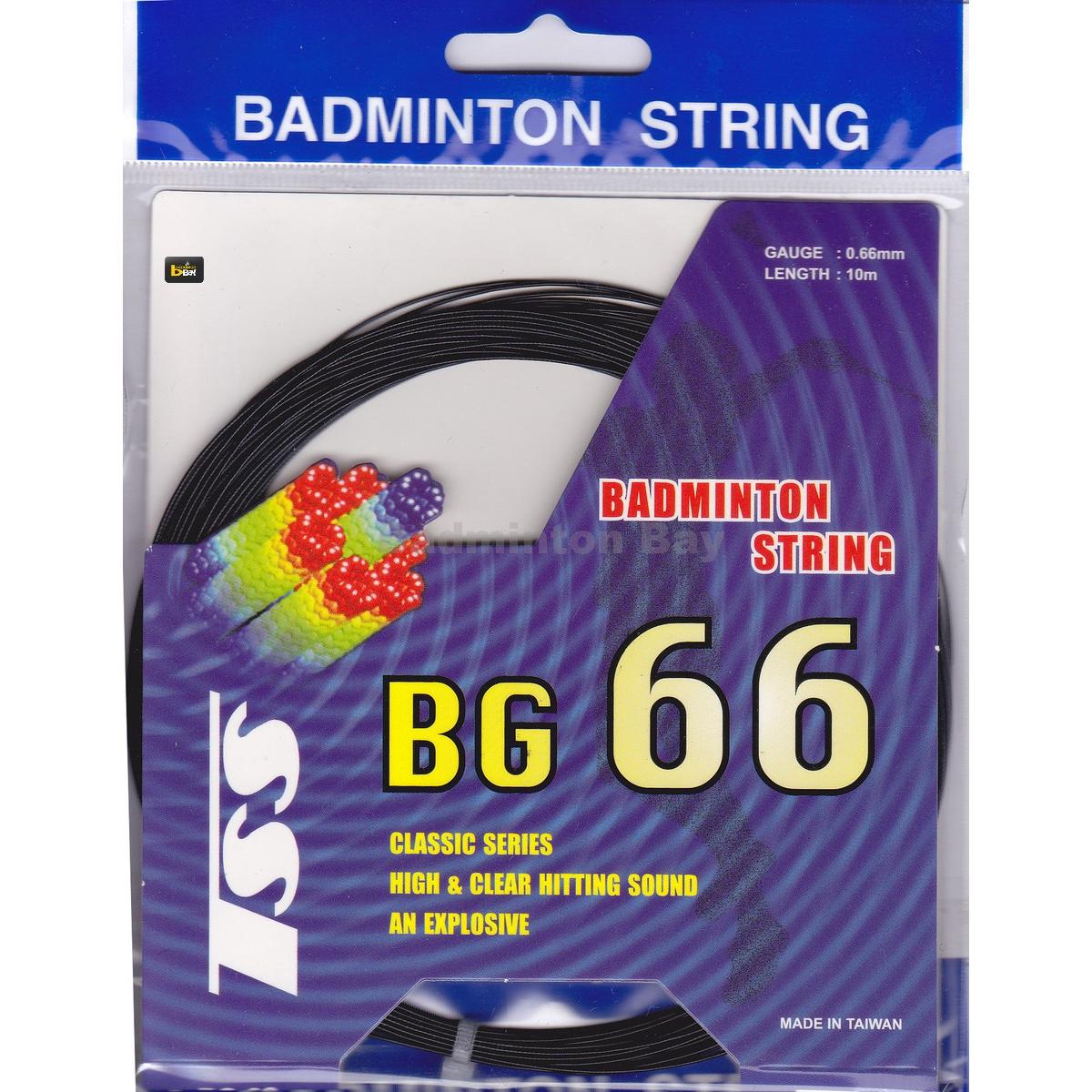 ~Out of stock TSS Nanogy BG66 (0.66mm) Badminton String