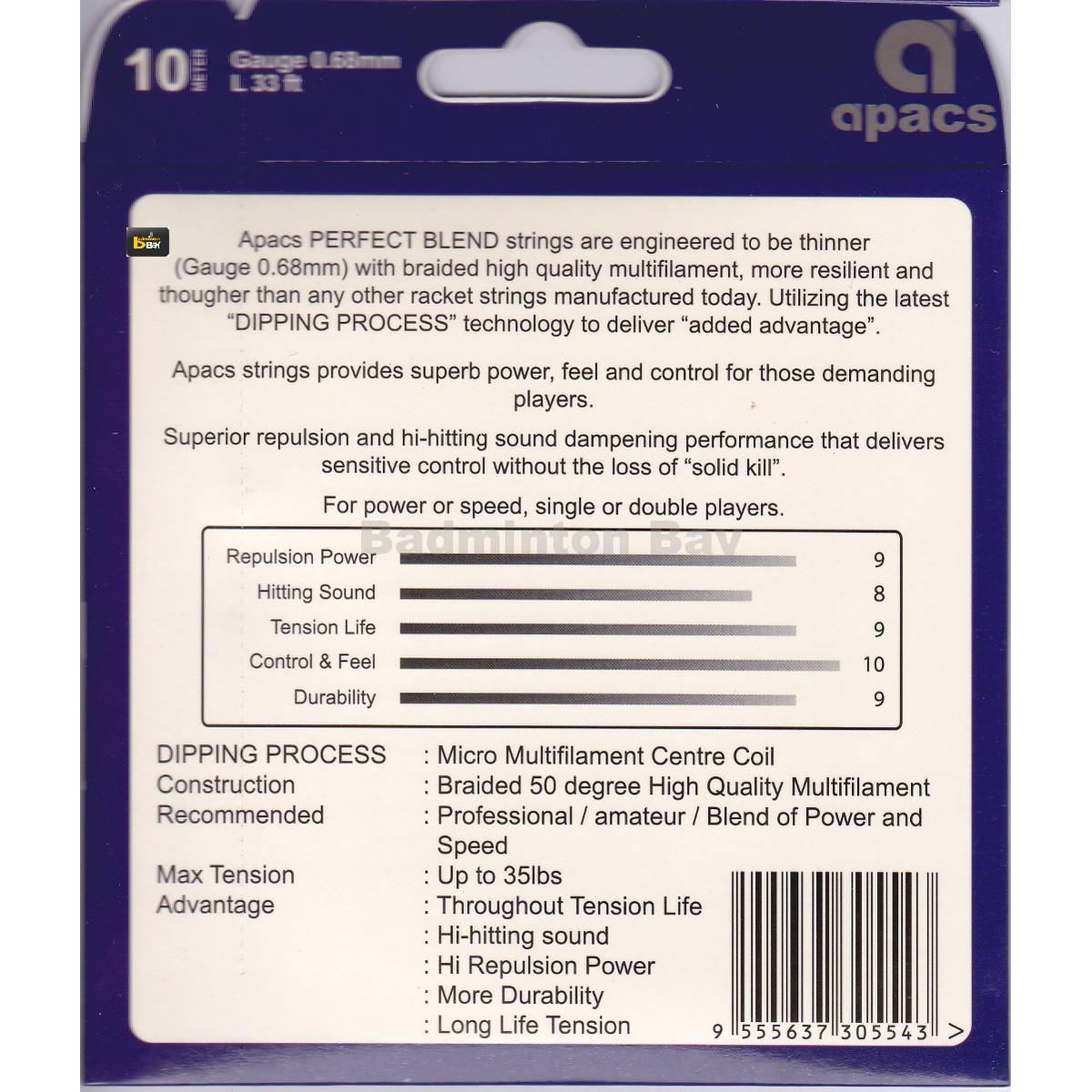 Apacs Perfect Blend (0.68mm) Badminton String