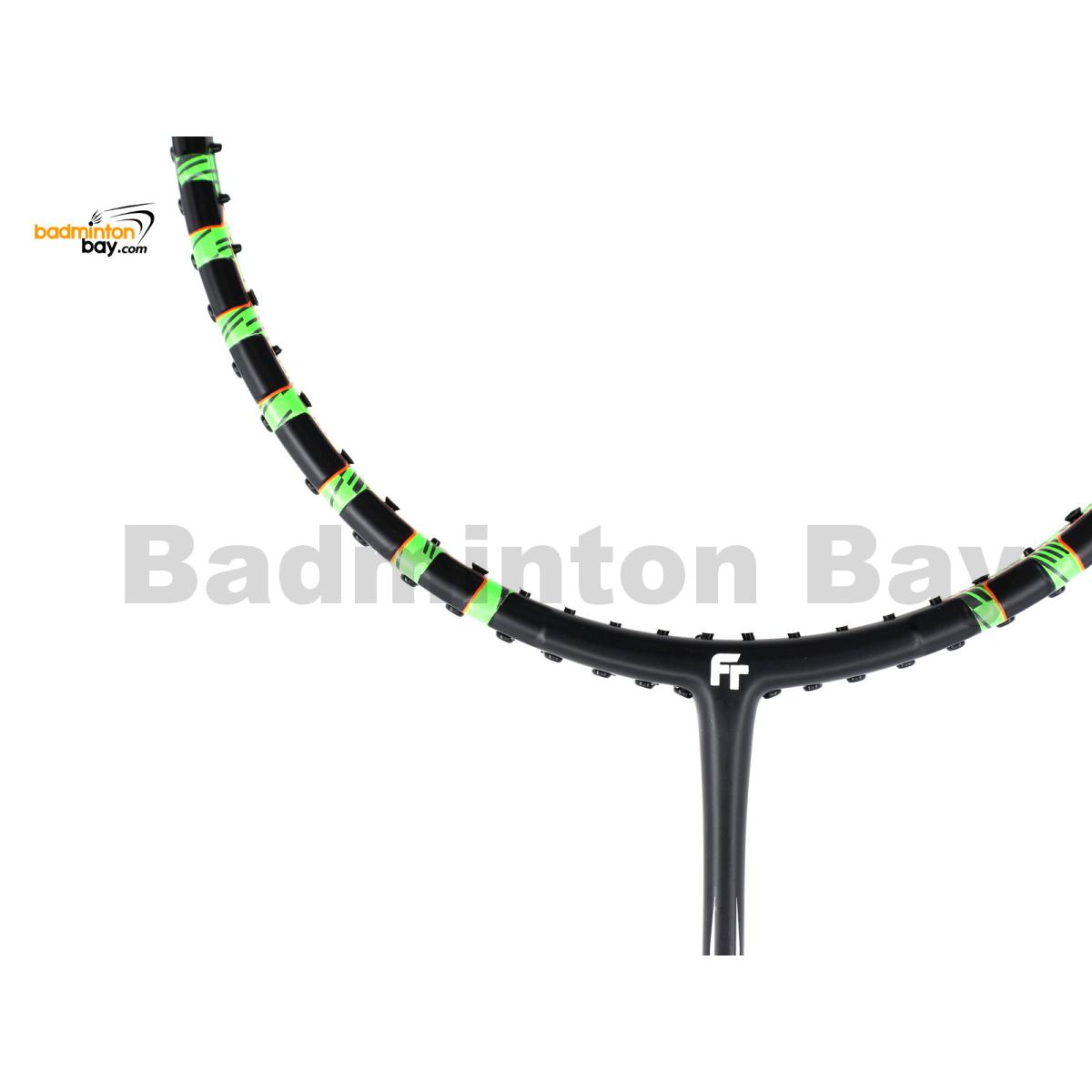 Felet High Tension Frame 22 Black With Green Stripes Badminton Racket (3U)