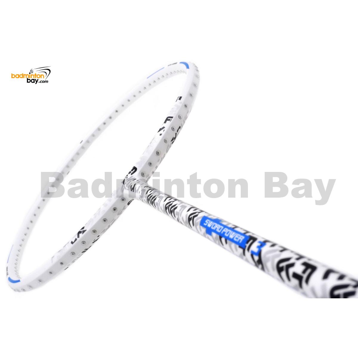 Fleet Sword Power 3 White Badminton Racket (4U)