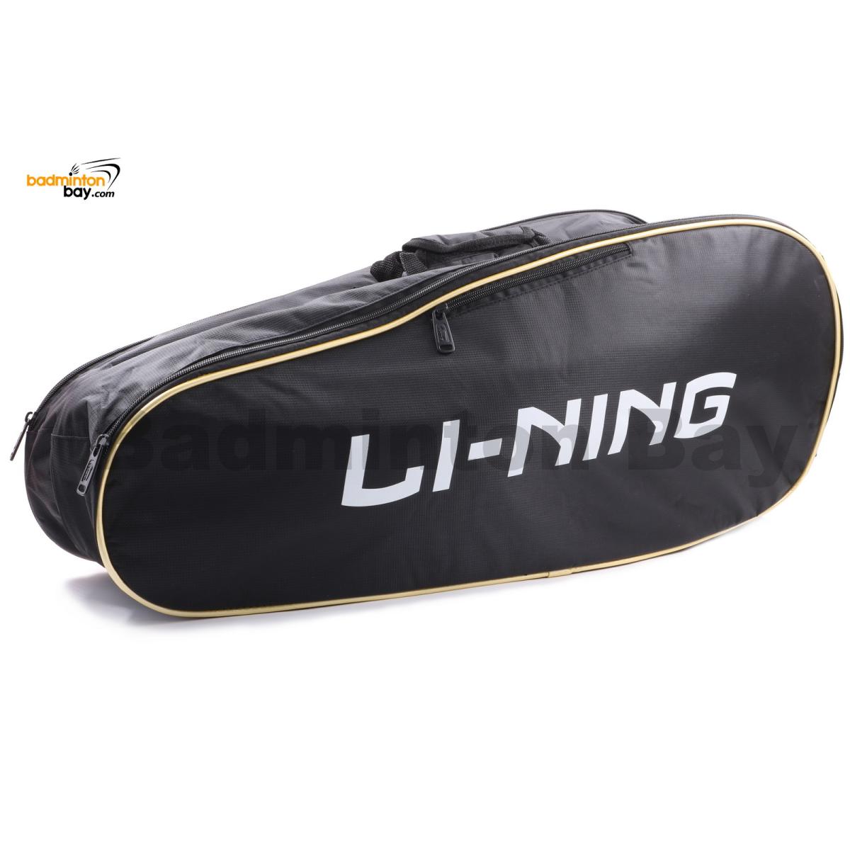 Li Ning 2 Compartments Thermal Badminton Racket Bag ABDN238-2 Red