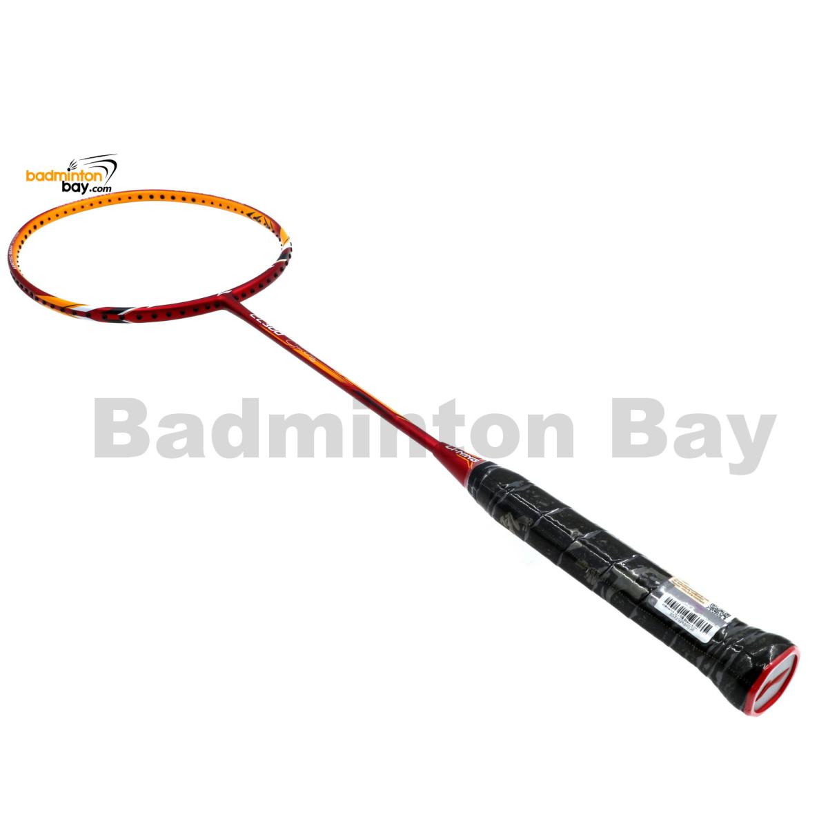 Li-Ning Chen Long CL 300 Red Yellow Badminton Racket 3U (W3-S2)