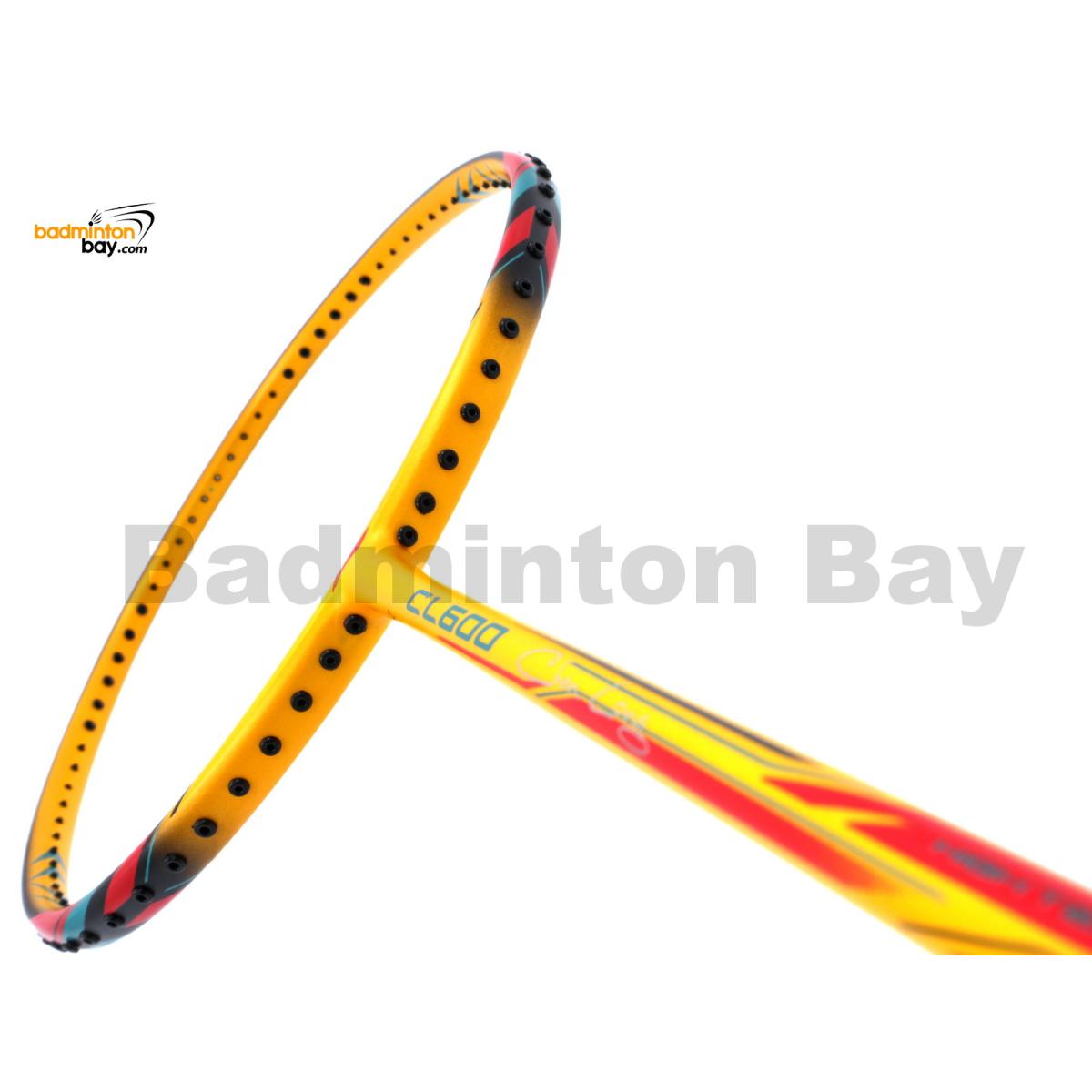 Li-Ning Chen Long CL 600 Black Yellow Badminton Racket 3U (W3-S2)