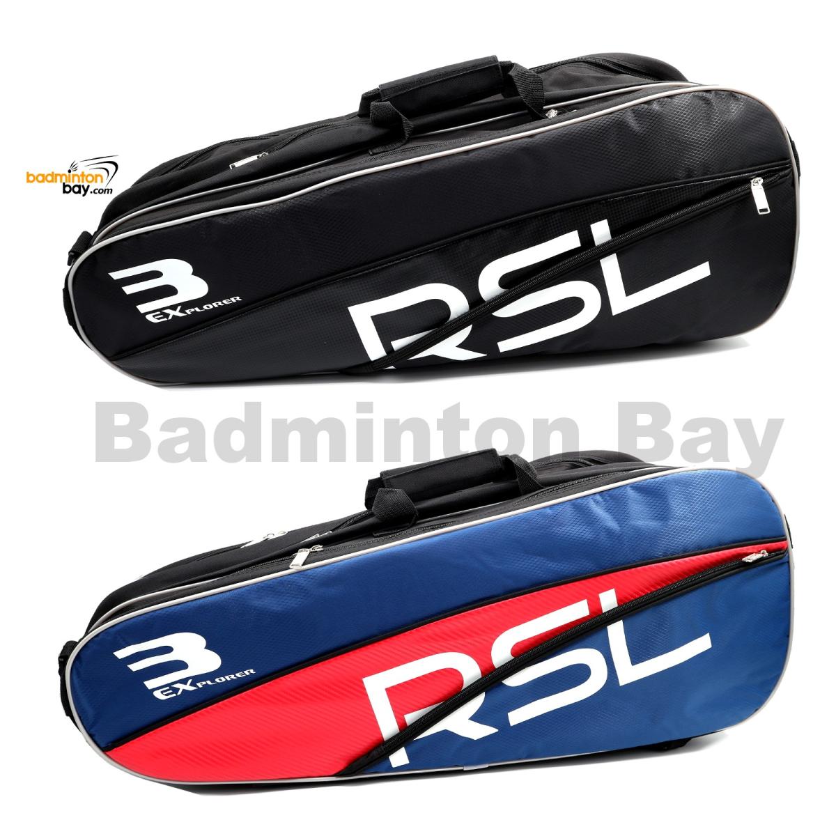 RSL 3 (Triple) Compartments P4A - Non-Thermal Badminton Racket Bag
