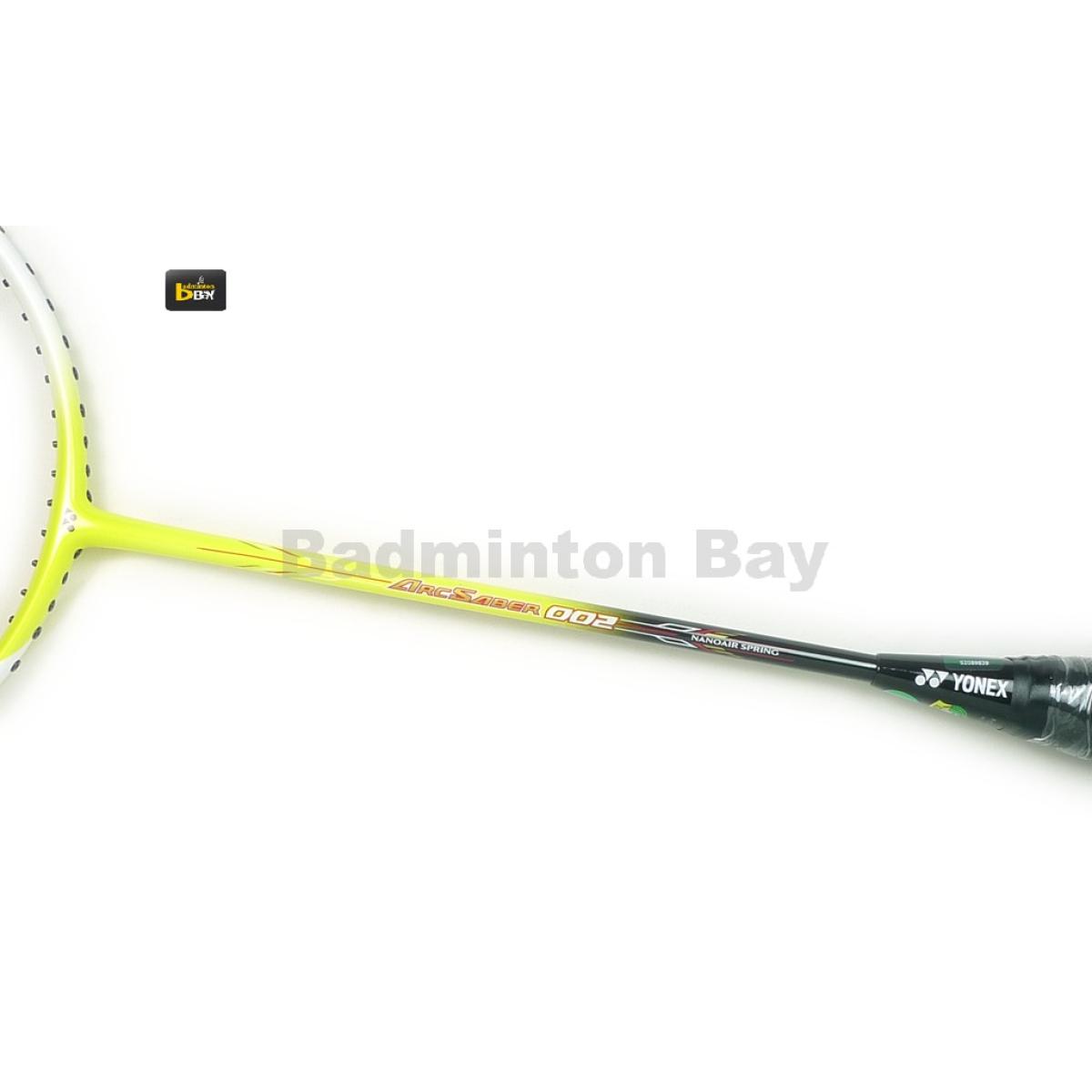 ~Out of Stock~ Yonex ArcSaber 002 Yellow Badminton Racket 3U/G4 - 2012 ...
