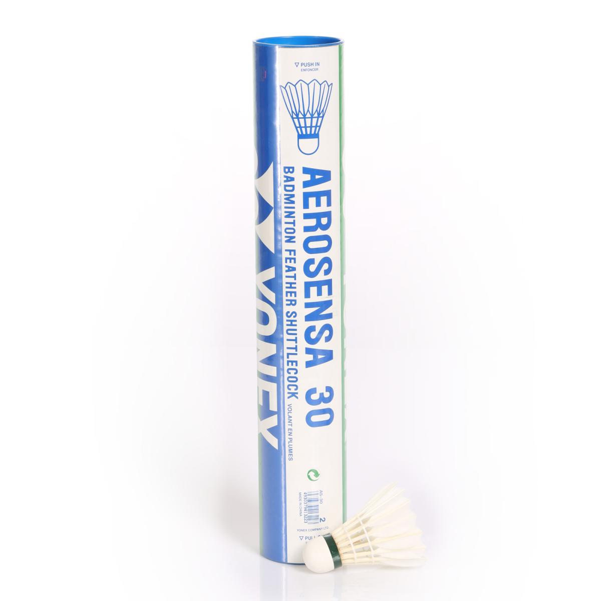 Yonex AeroSensa 30 Badminton Goose Feather Shuttlecock AS30 (Speed 3 / 77)